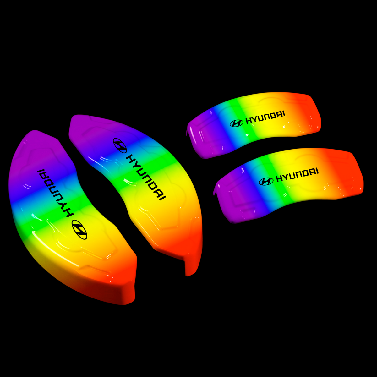 Custom Brake Caliper Covers for Hyundai in Custom Color – Set of 4 + W ...