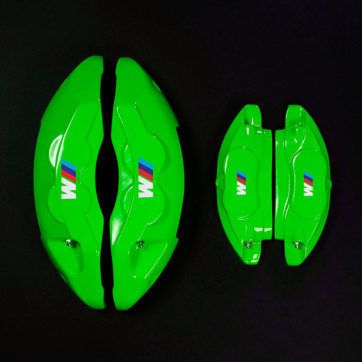 Custom Brake Caliper Covers for BMW – M Style in Green Color – Set of ...