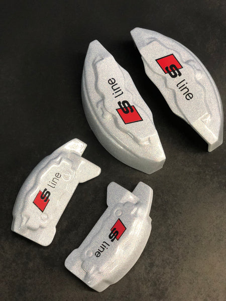 Brake Caliper Covers for Audi Q5 2009-2016 – S-Line Style in White Col ...
