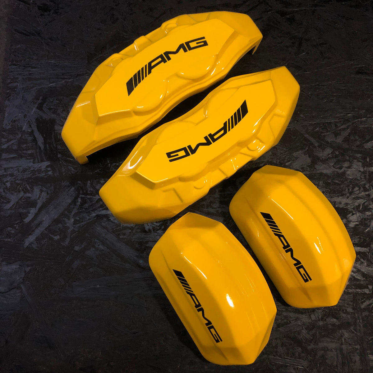 Brake Caliper Covers for Mercedes-Benz Universal – AMG Style in Yellow ...