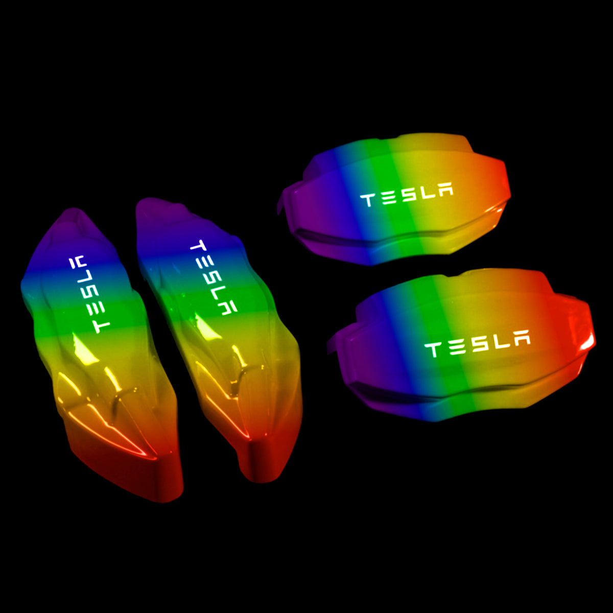 Brake Caliper Covers for Tesla Model X 2017-2020 in Custom Color – Set ...