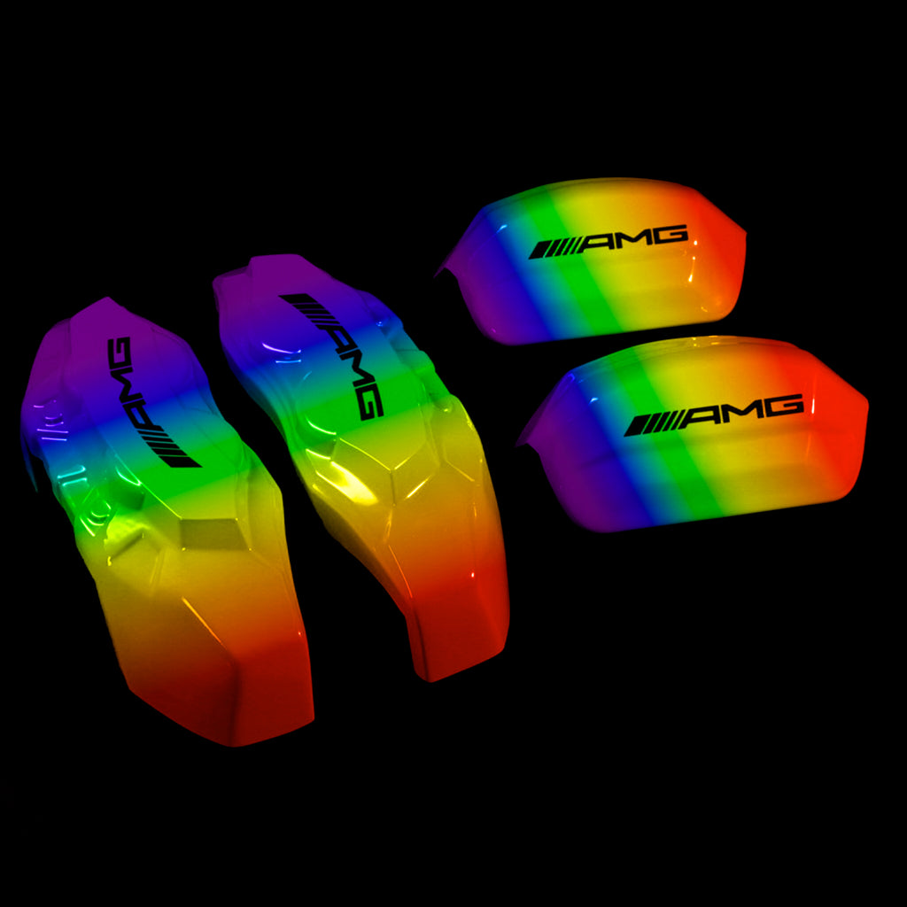 Brake Caliper Covers for Mercedes-Benz GLC300 2017-2023 – AMG Style in ...