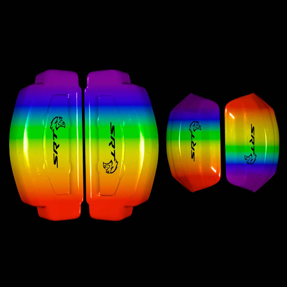 Brake Caliper Covers for Jeep Grand Cherokee 2014-2022 – SRT Style in ...