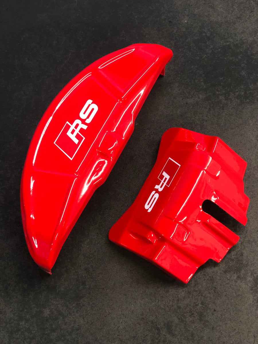 Brake Caliper Covers for Audi A6, A7 2011-2016 – RS Style in Red Color ...