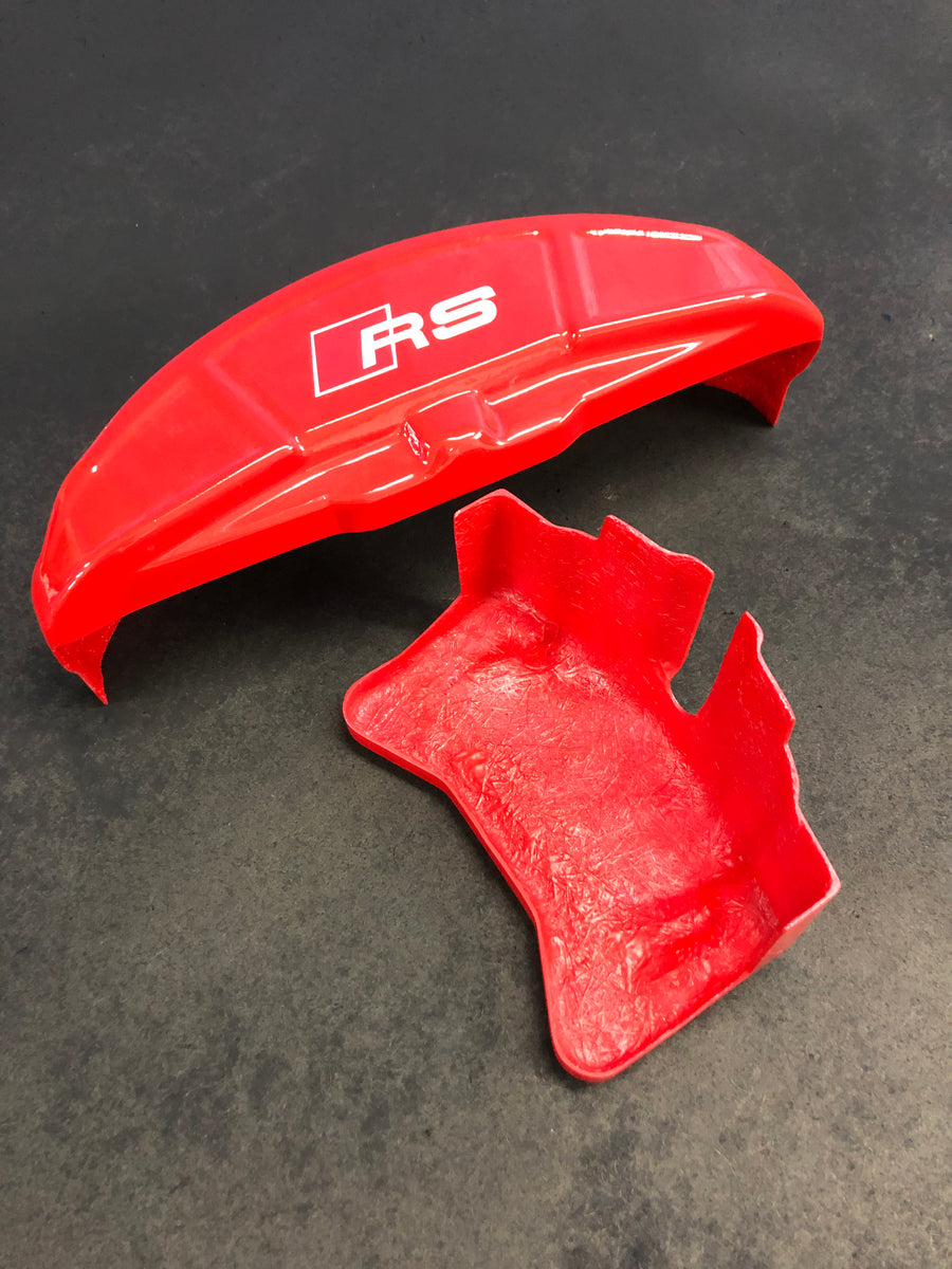 Brake Caliper Covers for Audi A6, A7 2011-2016 – RS Style in Red Color ...